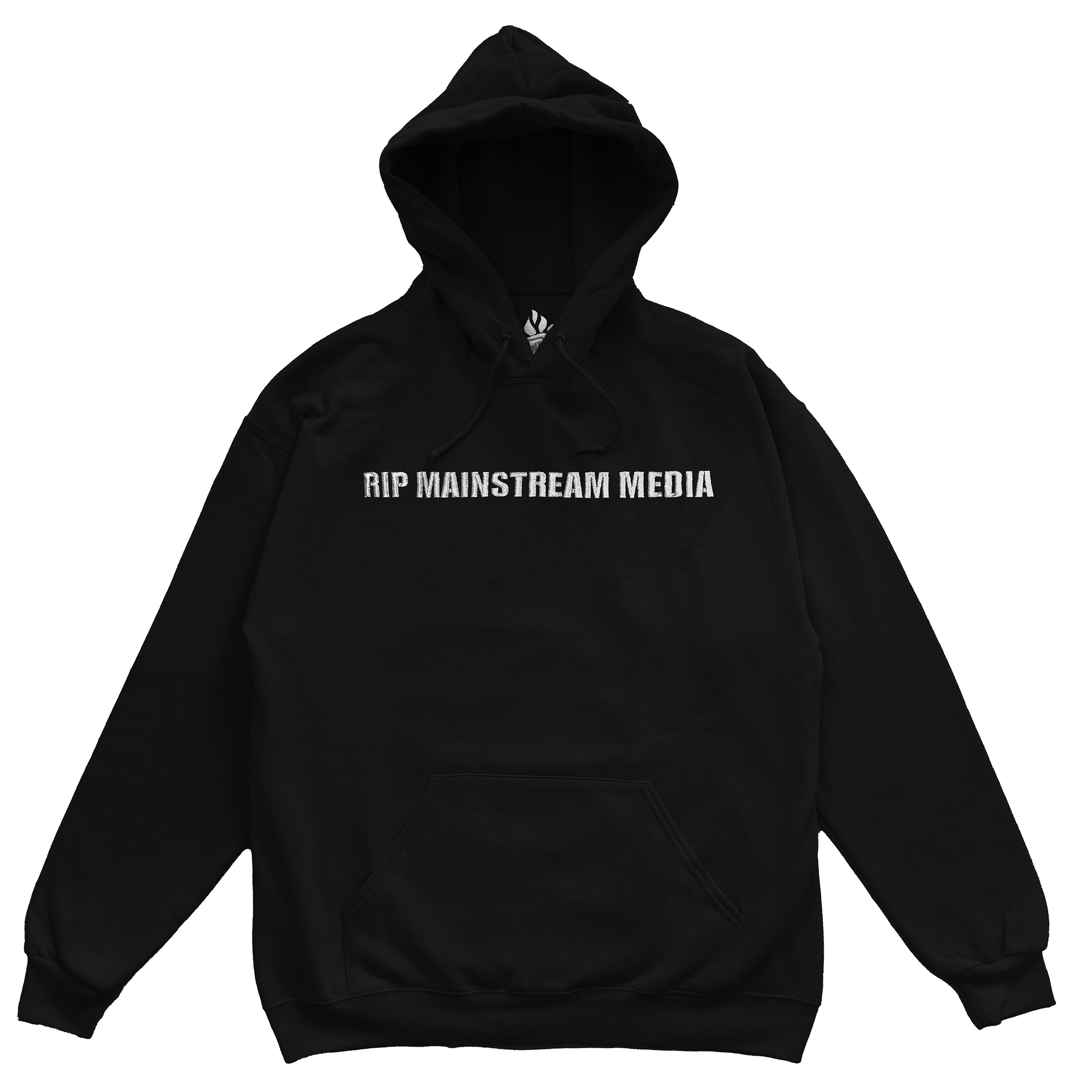 Embroidered RIP Mainstream Media Hoodie – Big Dogs Gotta Eat Store